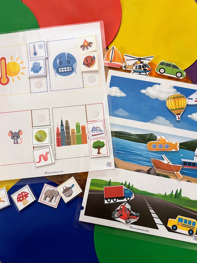 Ultimate Busy Book Printable - Move Play Go